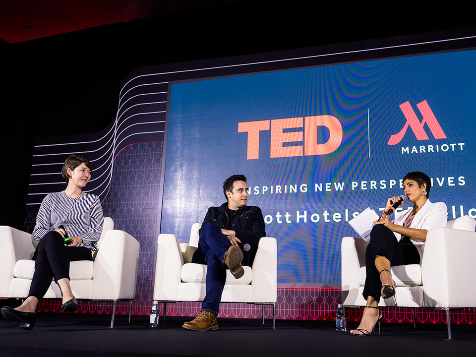 TED Talks at Marriott Hotels | 160over90